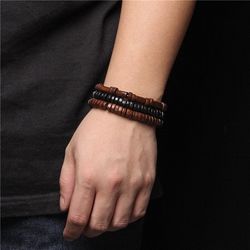 Retro puinen rannekoru | Koruteline